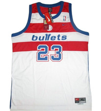 NBA Authentic Michael Jordan Washington Bullets Jersey Nike White XL MJ ...