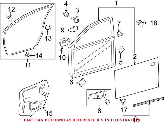 Lexus Toyota OEM 13-17 Gs350 Front Door-door Shell Pad 6781130100 for ...