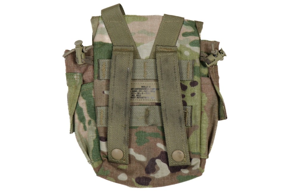US Army 1 QT General Purpose Canteen Pouch Molle II Multicam OCP ...