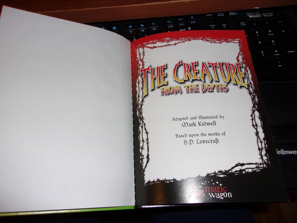 The Creature From the Depths - Graphic Horror Hardback | eBay