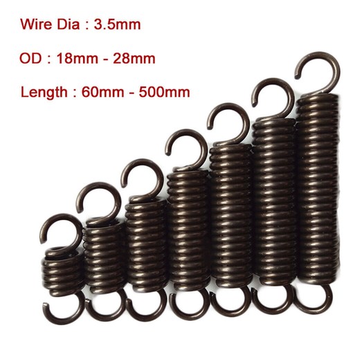 Wire Dia 3.5mm Expansion Extension Tension Spring OD 18mm - 28mm 65 Mn ...