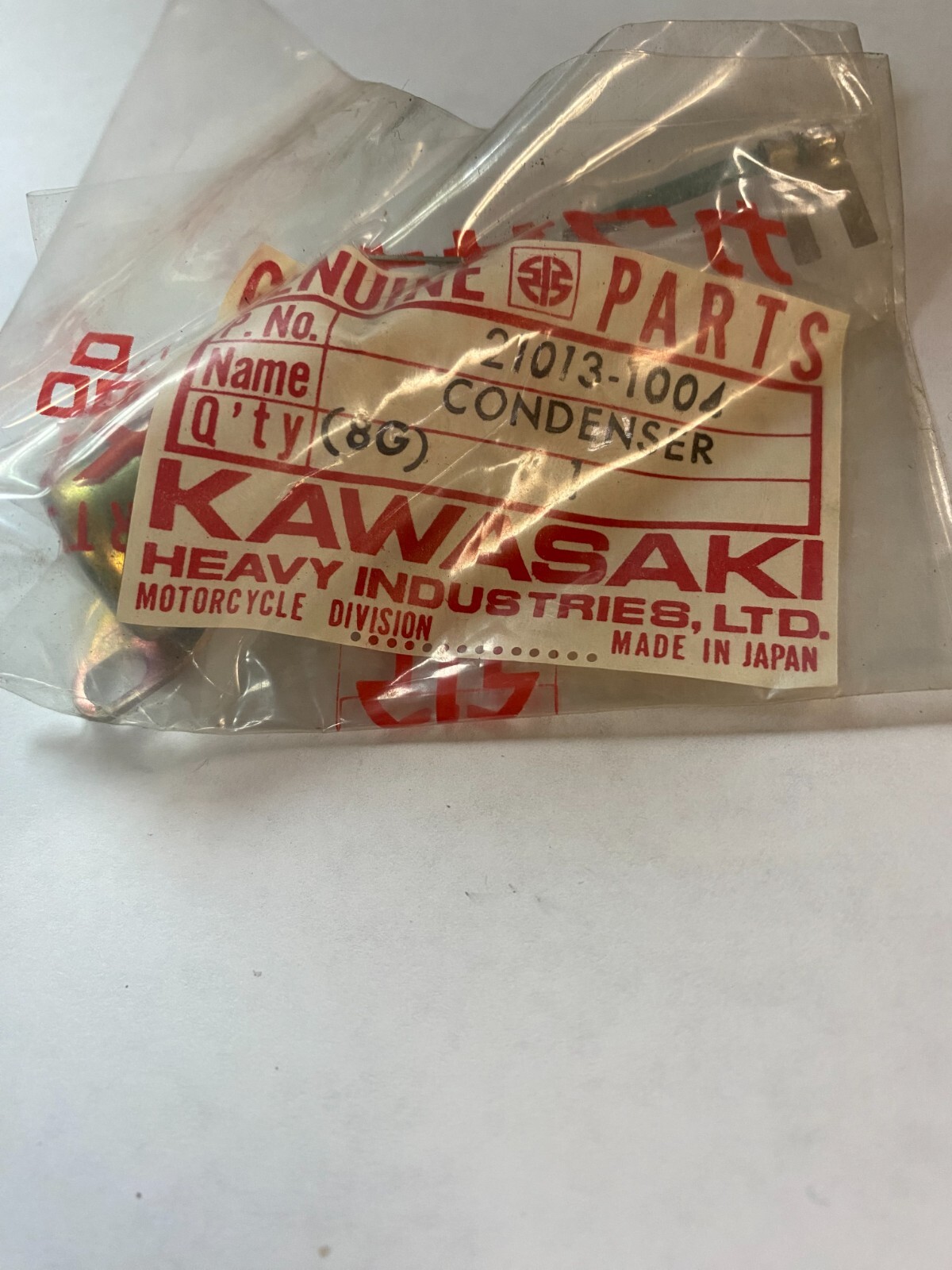1978-1980 KAWASAKI KZ400 KZ440 CONDENSER 21013-1004 | eBay