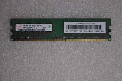 IBM 4852-566 1GB DDR2-667MHz PC2-5300 DIMM Dual Rank Memory Grade A ...