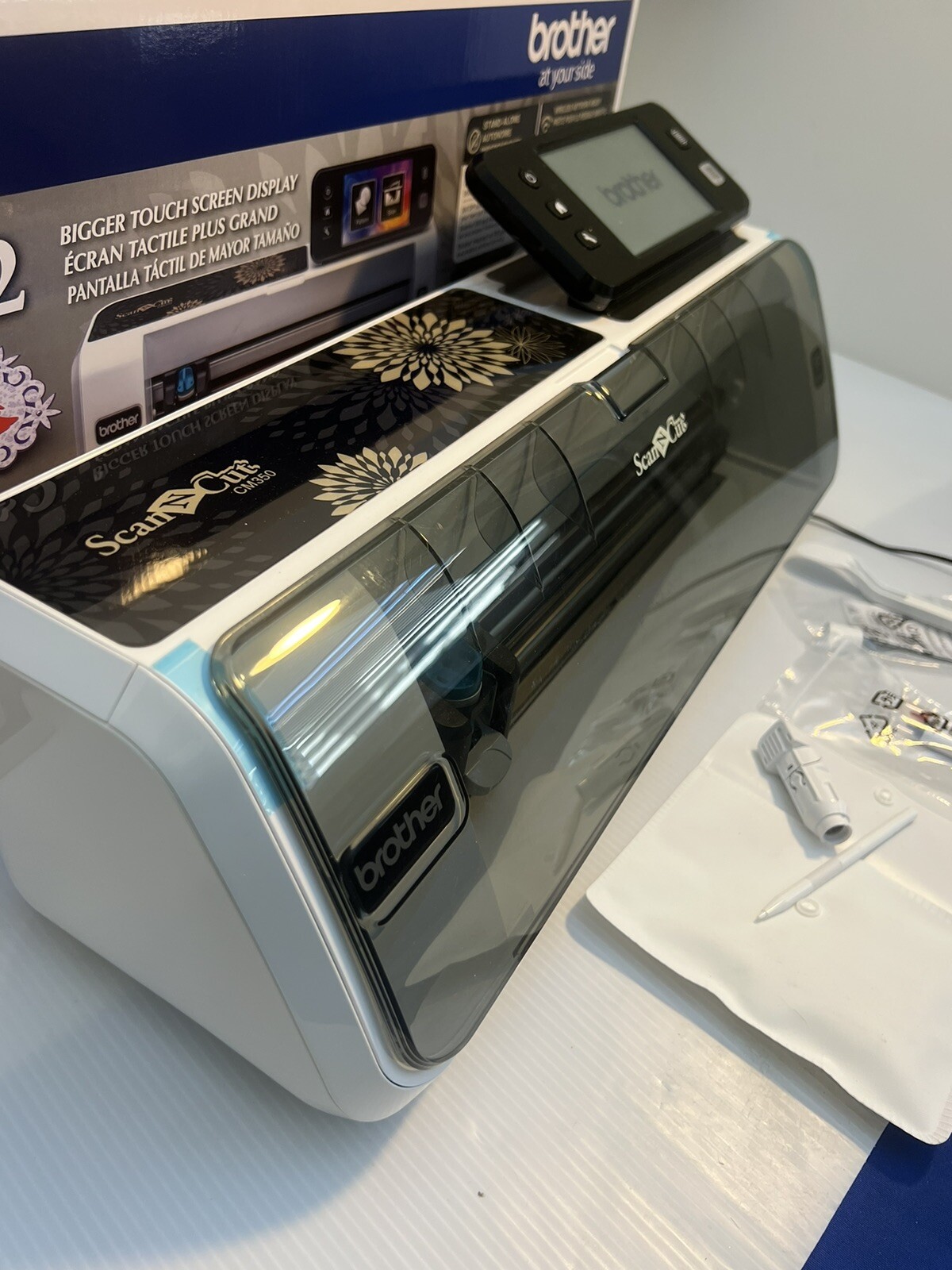 Brother CM350 ScanNCut 2 Wireless Cutting Machine with LCD Display for ...