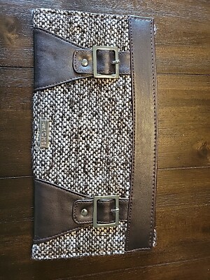 miche bag shells Tweed Brown Black White Purse Shell Cover | eBay