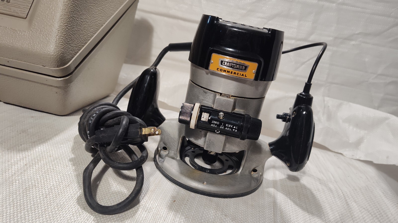 Vintage Sears Craftsman Commercial Router 315.17380 With Case ...