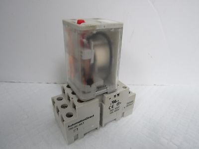 AUTOMATION DIRECT RELAY 750-2C-120A 120 VAC 50/60Hz W/ BASE 750-2C-SKT ...