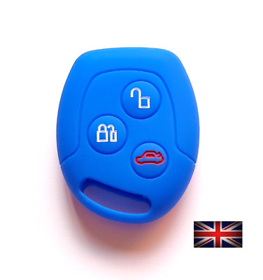 Key Fob Cover Case for Ford Focus Mk2 MK7 Mk5 Mk6 Fiesta Fusion Mondeo ...