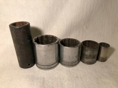 5 snap on 1/2 drive sockets, sim300, sw481, sw421, sw3401/2, sw200 | eBay