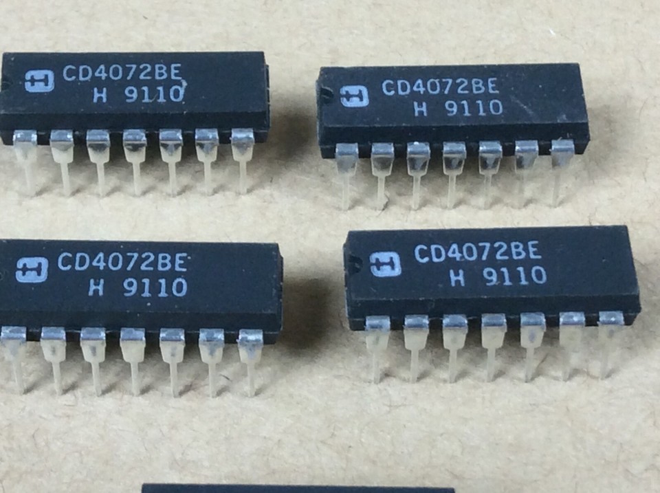Lot Of (5) CD4072BE - Harris Integrated Circuit NOS 😁 New | eBay