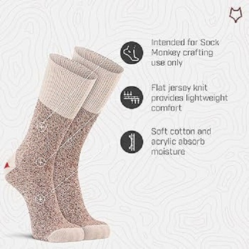 FOX RIVER ROCKFORD RED HEEL LIGHTWEIGHT CREW CRAFTING SOCKS 2 PAIR ...