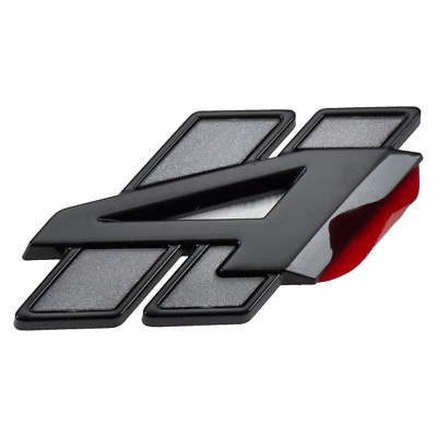 18-19 DODGE DURANGO GRAY & BLACK ALL WHEEL DRIVE LIFTGATE EMBLEM BADGE ...