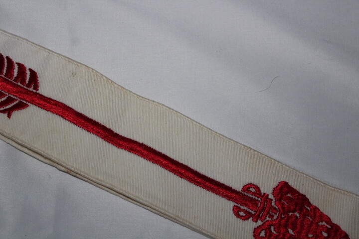 Vintage Boy Scouts Order of the Arrow OA Vigil Sash Red Arrow 55" | eBay