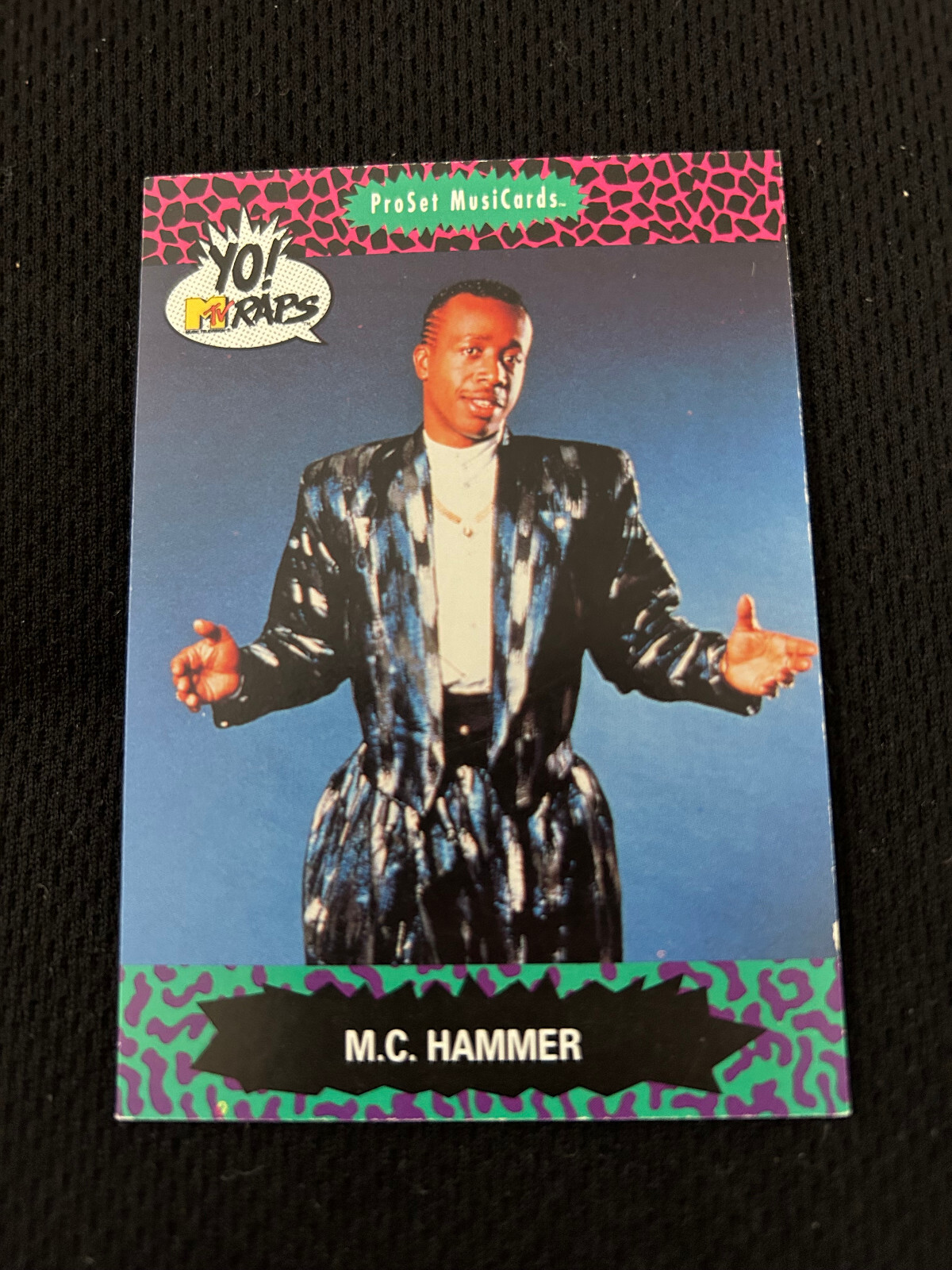 MC HAMMER ROOKIE MUSIC YO MTV RAPS CARDS 1991 PRO SET TRADING CARD ! | eBay