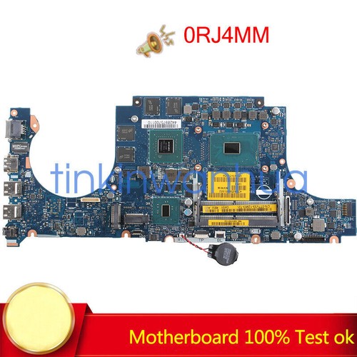 FOR Inspiron15 7566 P65F 7446 0RJ4MM Independent Motherboard Tested 100 ...