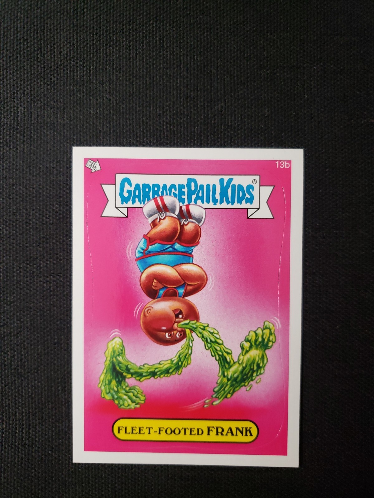 Garbage Pail Kids 13b Fleet Footed Frank 2014 Series 1 GPK Card | eBay