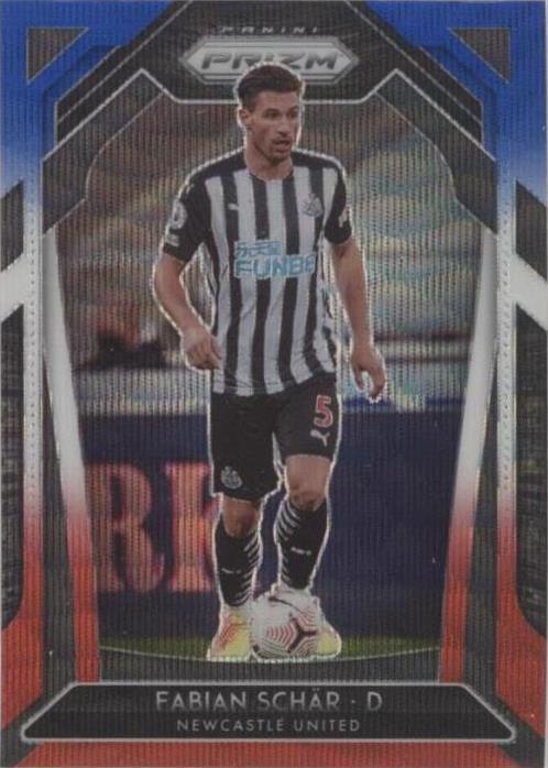 2020-21 Panini Prizm Premier League - Fabian Schar #227 Red White ...
