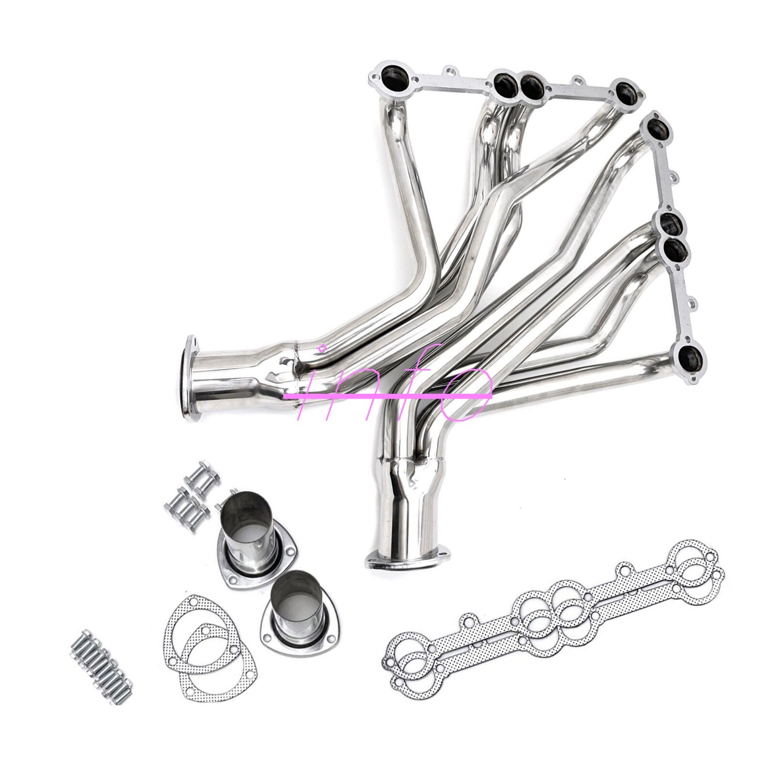 Long Headers FOR CHEVY GMC 66-87 C10 C20 K10 K20 SBC 305 327 350 383 ...