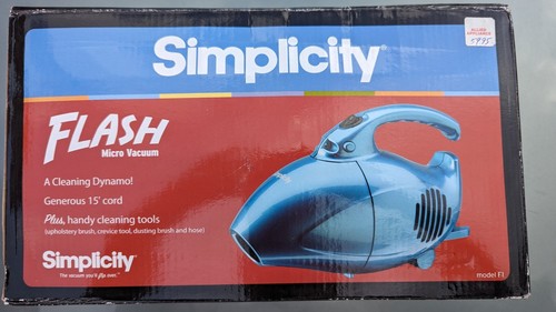 Simplicity Micro Handheld Vacuum New Open Box Lightweight Bagless | eBay