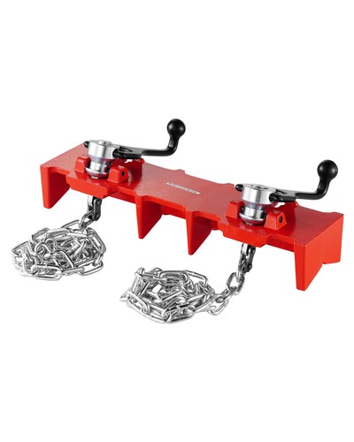 VEVOR Pipe Welding Vise 1/2" to 8" Pipe Welding Clamp with Dual Chains ...