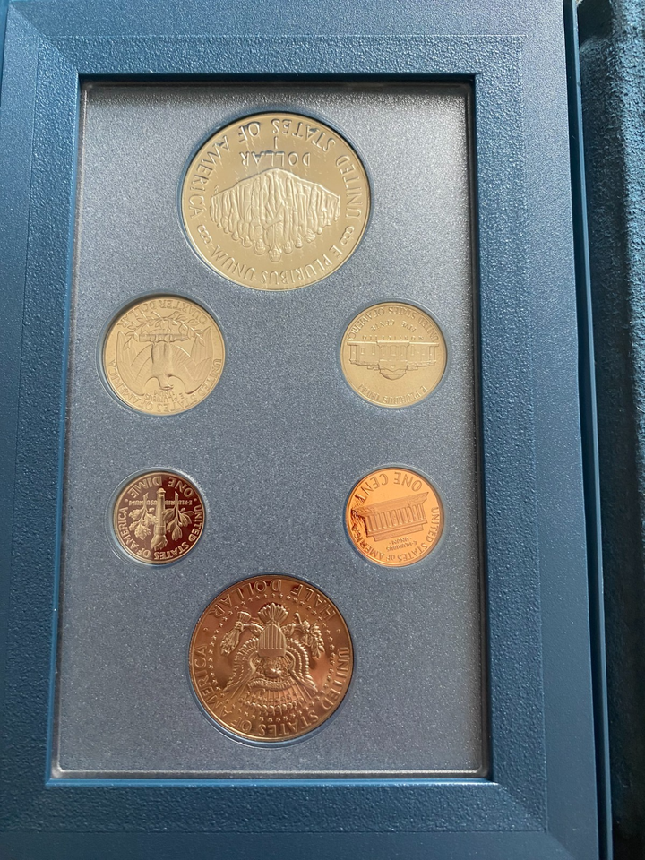 1987 Prestige Proof Set US Mint (OGP) Constitution Silver Dollar | eBay