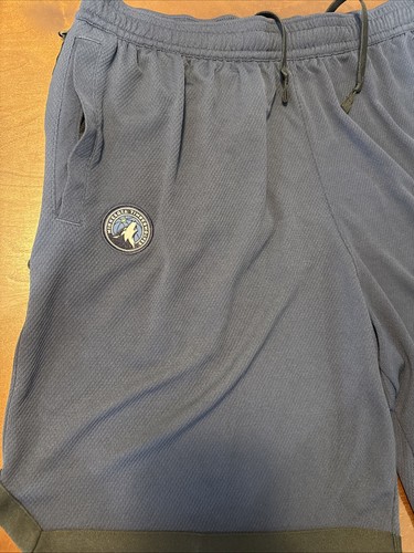 NIKE Minnesota Timberwolves NBA Issued Warm Up Shorts Size XXL ANT BLUE ...