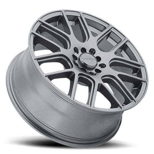 Vision 426 Cross 15x6.5 Gunmetal +38 Offset / 5x108 Bolt Pattern Wheel ...