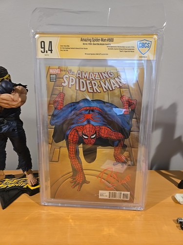AMAZING SPIDERMAN 800 1:500 VARNT CBCS 9.4 SIGNED DAN SLOTT | eBay