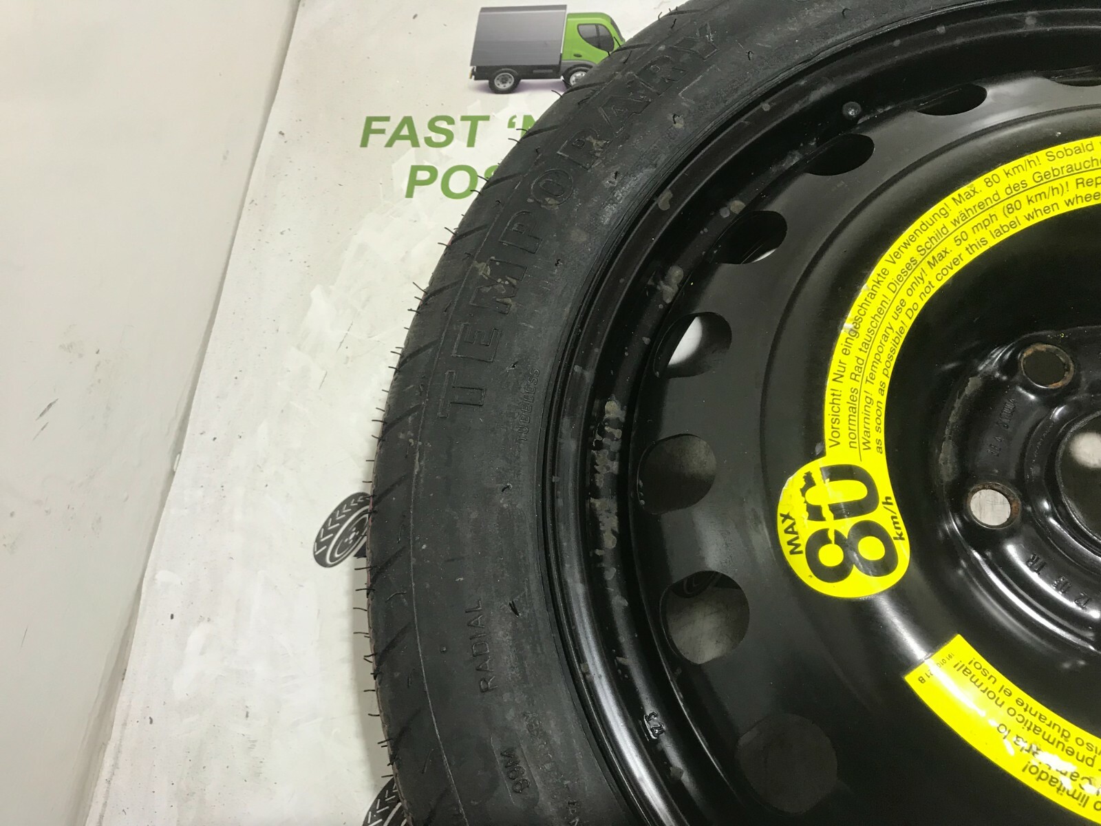 2010 - 2018 SEAT ALHAMBRA 17" SPARE SPACE SAVER WHEEL (VW7) | eBay UK