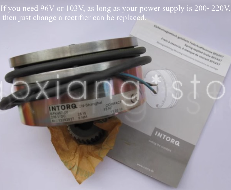 1PC replacement INTORQ/LENZE BRAKE BFK457-08N,180V/190V/205V NEW | eBay