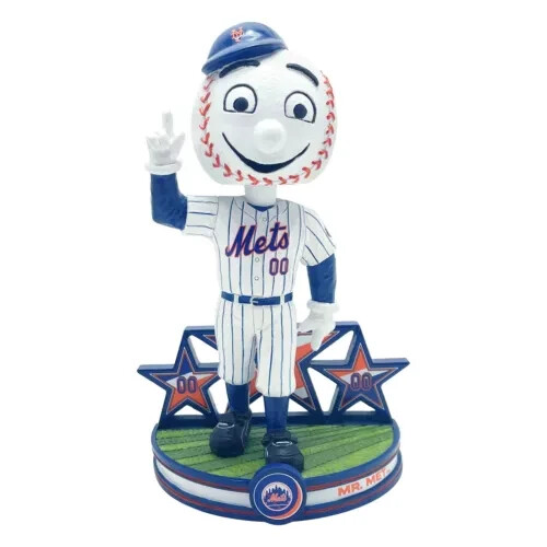 Mr. Met New York Mets Superstar Series Bobblehead MLB Baseball New in ...
