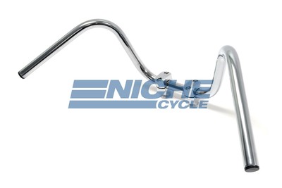 1" Steel Western Style Motorcycle Handlebars Chrome | eBay