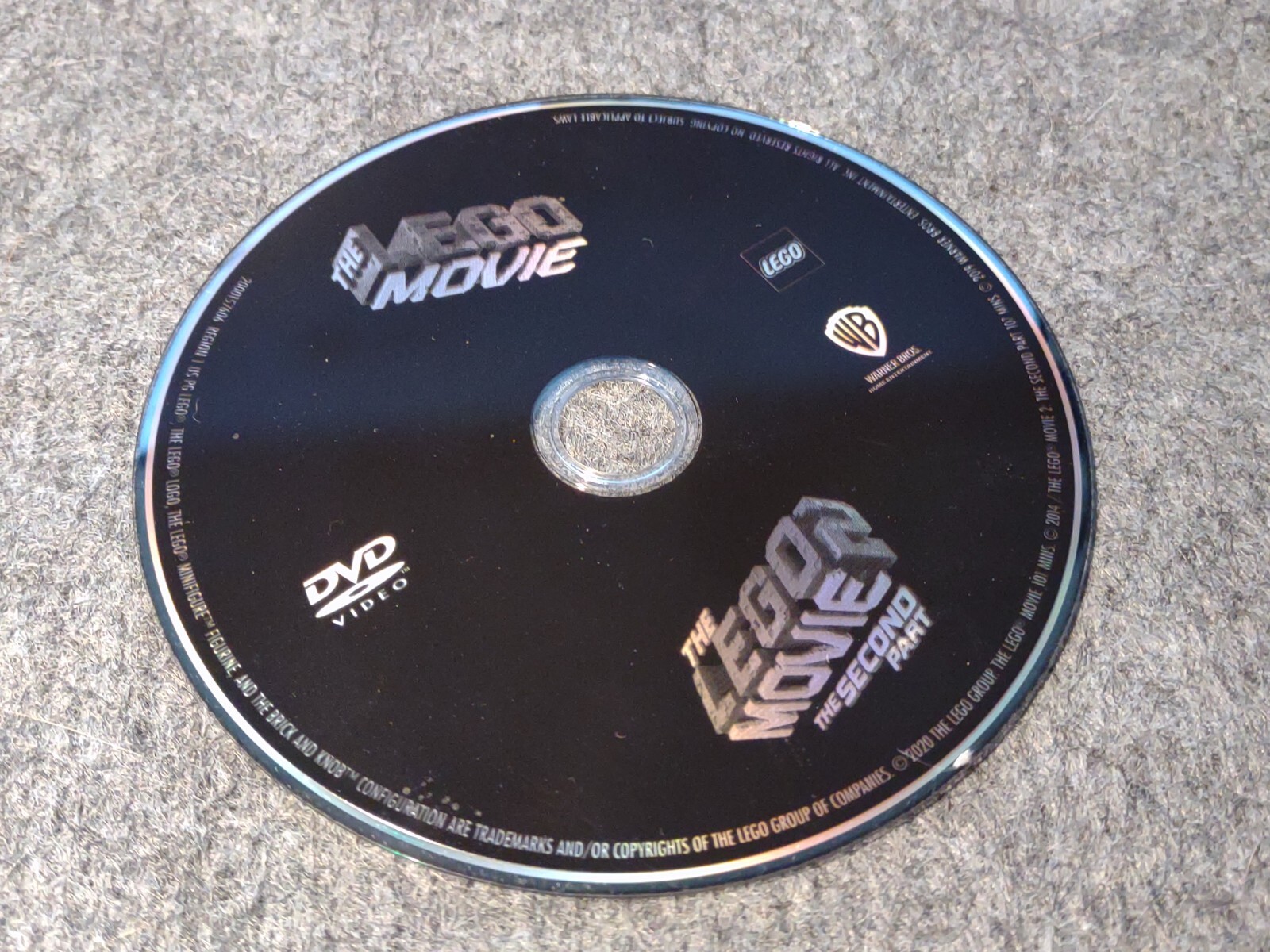 Lego Movie Dvd Disc