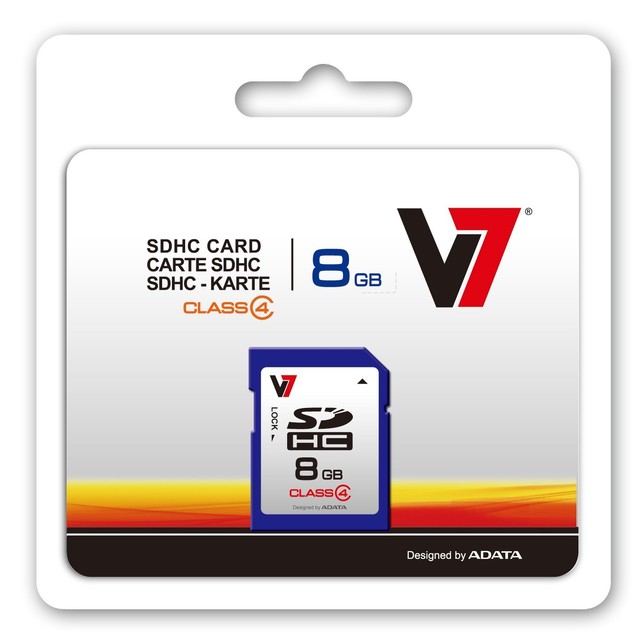 V7 SDHC 8GB Class 4 Memory Card for sale online | eBay