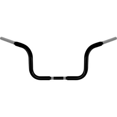 Wild 1 One Chubby Black WO575B 10" Rise Bagger Handlebars Bars 96-13 ...