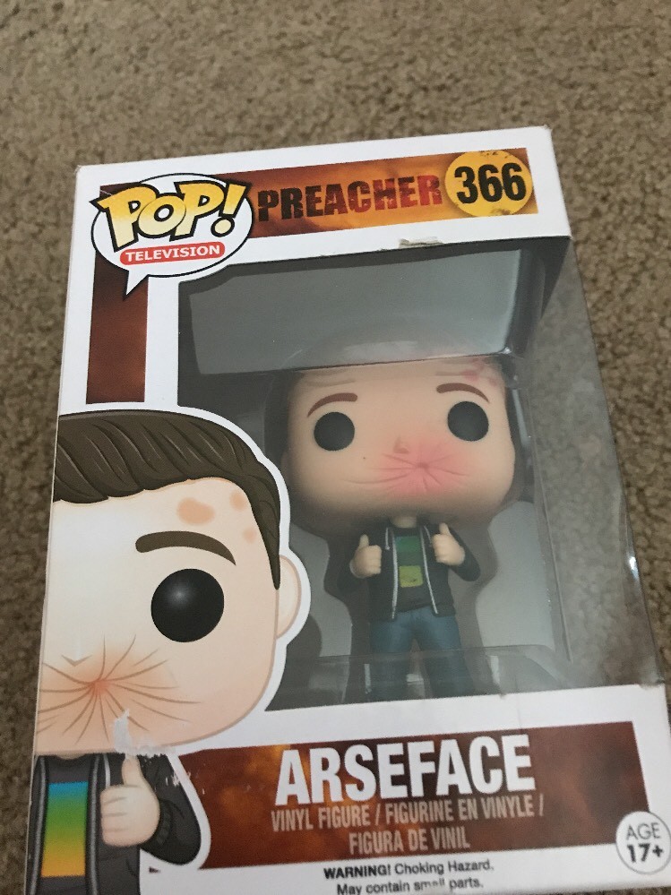 Funko Pop Preacher Lot Jesse Custer Arseface | eBay