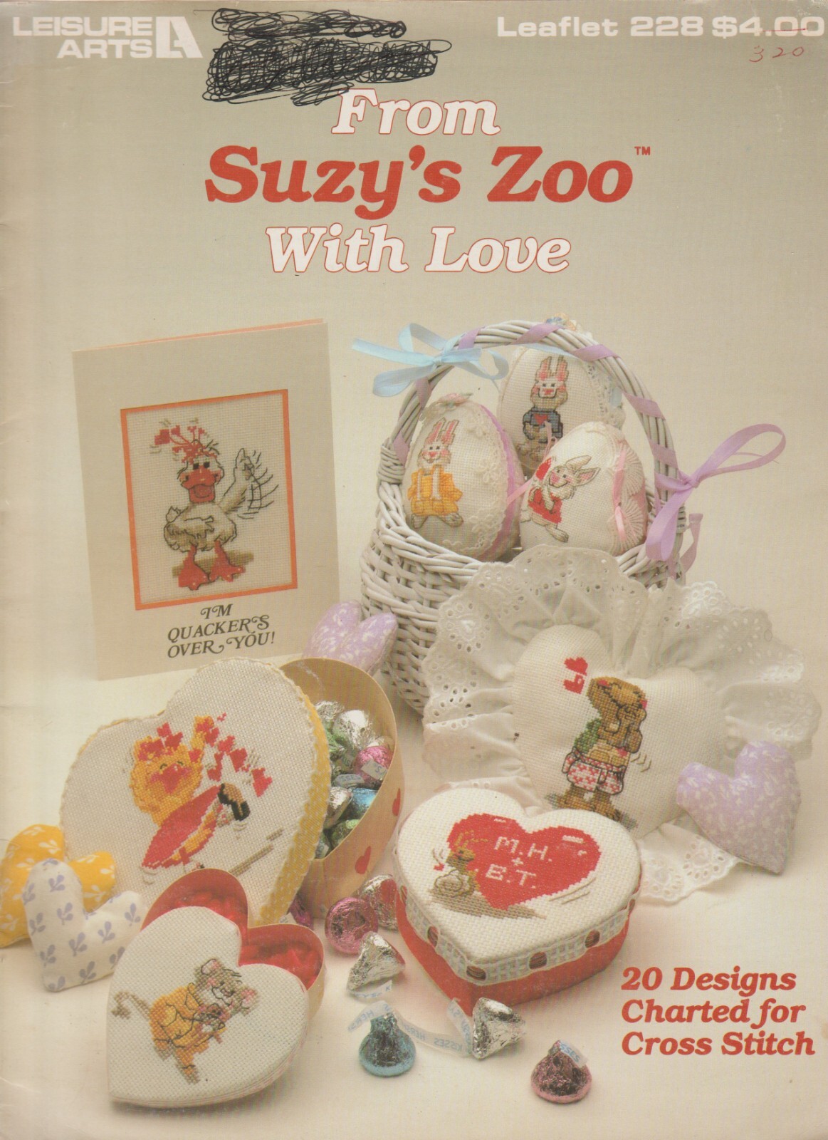 20 Backstitch Alphabets Cross Stitch Mini Series 2 Leisure Arts 407 for ...