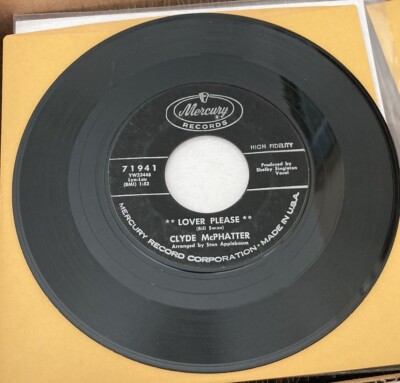 CLYDE MCPHATTER/Lover Please (Original 1962 pressing-Mercury Records ...