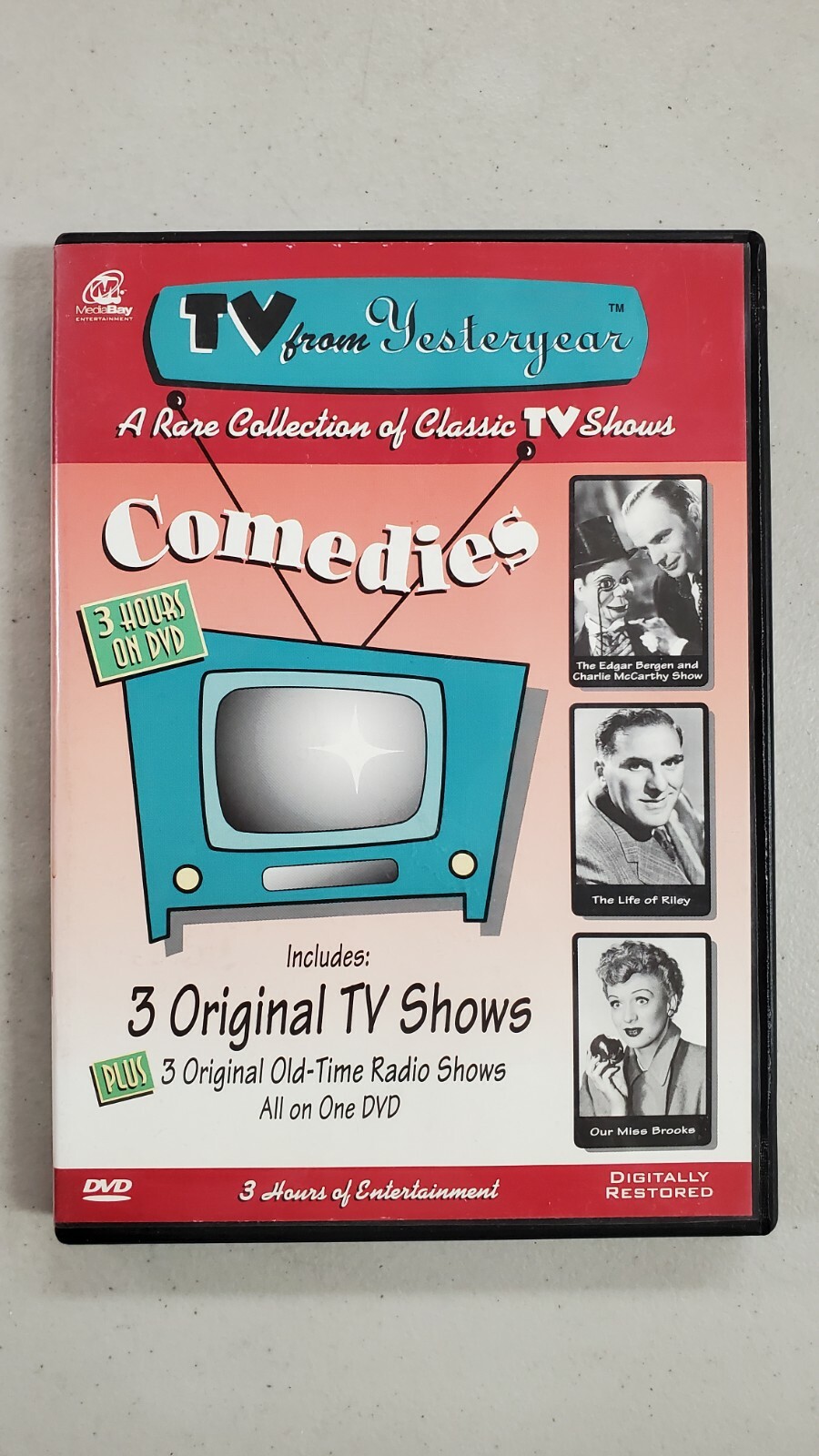 Classic TV Shows DVD Life of Riley Our Miss Brooks Edgar Bergen Charlie ...