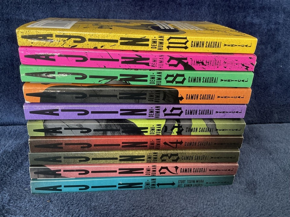 Ajin Vol.1-10 Set Manga Comics Demi-Human English version | eBay