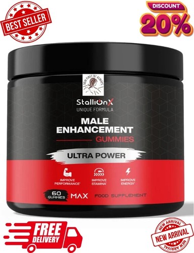 Stallion X 60 Gummies, Supports performance, Max Serving , Boost Stamina UK | eBay UK