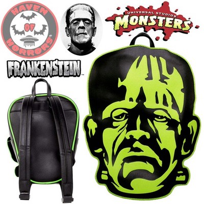 Universal Monsters Frankensteins Monster Head Backpack | eBay