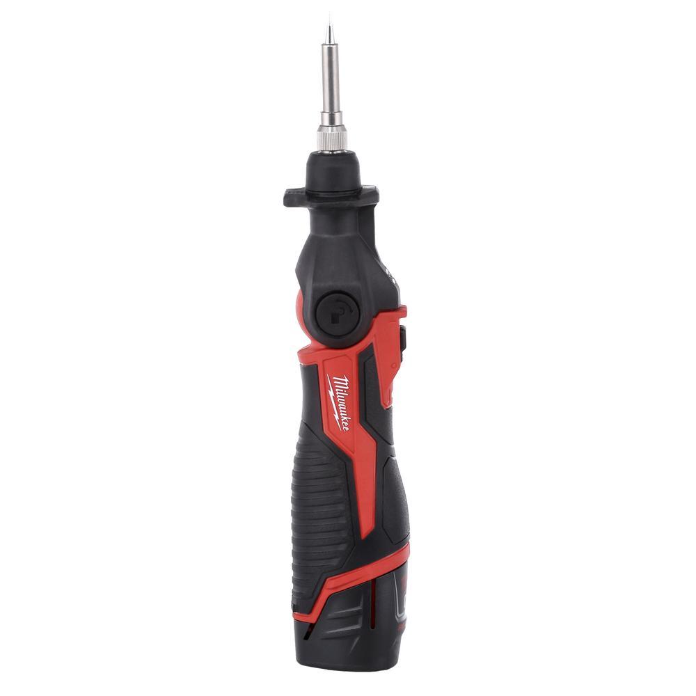Soldering Iron Milwaukee M12 Lithium-Ion Cordless Charger 1.5Ah Battery ...