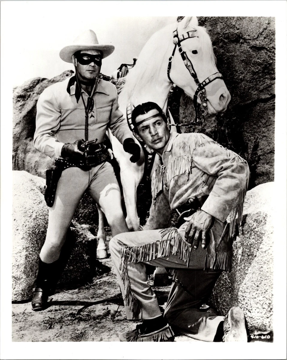 Clayton Moore And Jay Silverheels