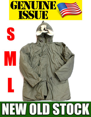 NOS USAF N-3B PARKA EXTREME COLD WEATHER N3B GENUINE MILITARY ARMY ...