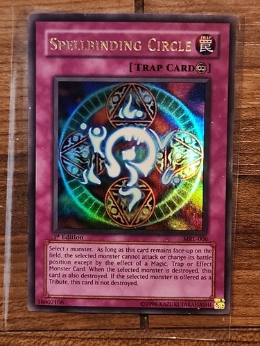 Spellbinding Circle MRL-E006 Ultra Rare 1st Edition Yugioh Yu-gi-oh ...
