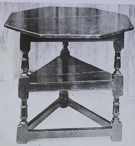 17th Century, English Jacobean, Octagonal Top Table, Magic Lantern ...