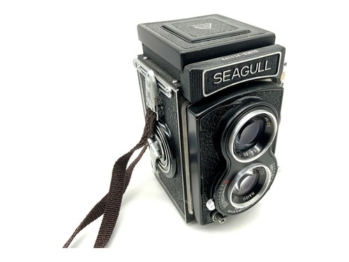 Seagull 4A-103 TLR With Haiou SA-85 1:3.5/75 Dual Lens Camera | eBay UK