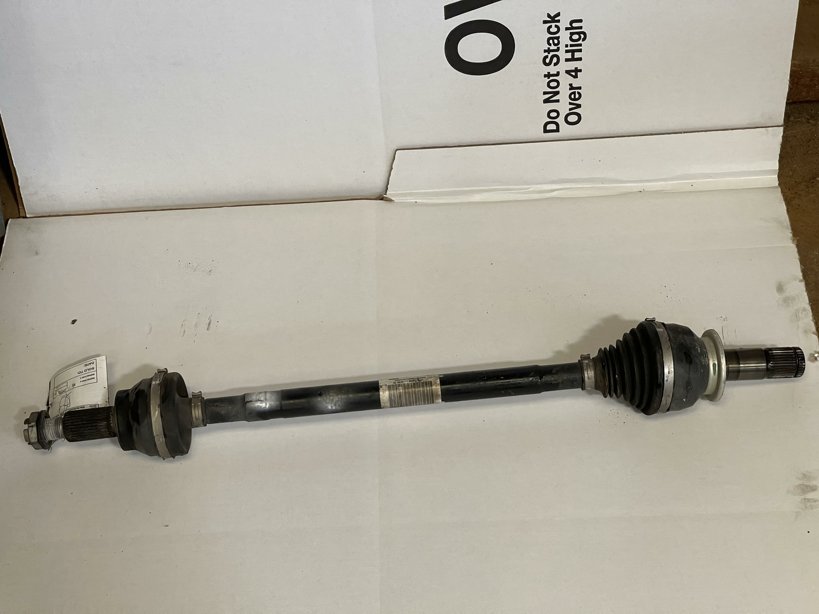 2018 LAND RANGE ROVER VELAR REAR LEFT DRIVER SIDE AXLE SHAFT OEM | eBay