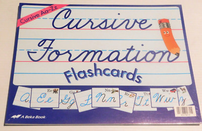 ABeka Cursive Formation Flashcard #40479018, A Beka | eBay